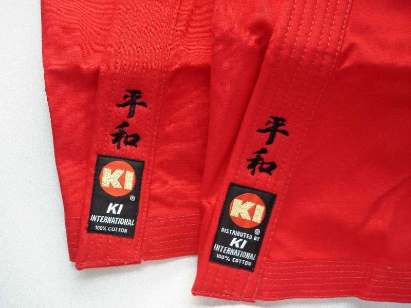 KI - Heavy Weight (red karate uniform, karate gi) :: 1. Karate Gi :: KI ...